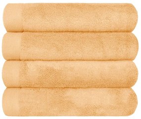 SCANquilt modalový ručník MODAL SOFT zlatá malý ručník 30 x 50 cm