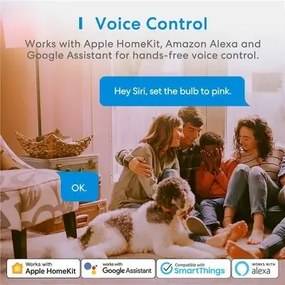 Meross Smart Wi-Fi Inteligentní LED žárovka RGB