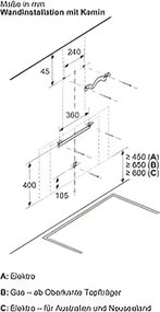 Bosch DWK91LT60 Serie 8 černá / Nástěnný odsavač par / 90 cm / 3 úrovn