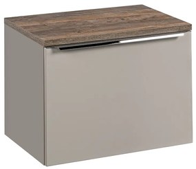 Koupelnová skříňka s deskou SANTA Fe Taupe D60/1 | 60 cm