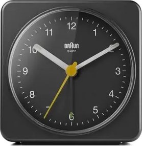 Braun BC03 černá / Klasický budík / 1x AA baterie