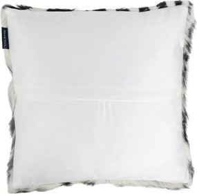 Kožený polštář dekor zebra - 40*40*10cm