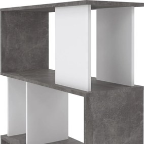 FALCO Regál Penta 735 beton/bílá