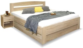 Rozšířená postel s úložným prostorem Maria 200x210