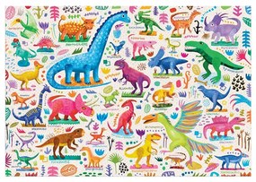 Mudpuppy Puzzle Mocní dinosauři 100 dílků