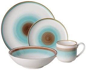 Porcelánový set 16 ks - Gaya RGB Rustico Lunasol - w0027