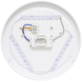 LED sv. stropní kruh 32W,2700lm,4000K,bílé