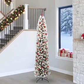 Umělý vánoční stromeček Zelená 240 cm PVC, ocel a plast 3395044