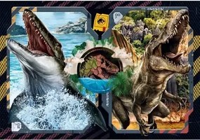 Clementoni 24830 Puzzle Jurský svět 2x60 dílků / od 5 let