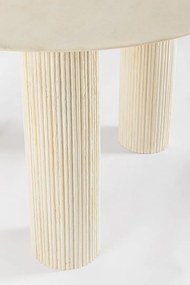BIZZOTTO Jídelní stůl DACCA světlý ø120 cm 0747033