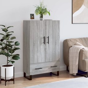 vidaXL Skříň highboard 69,5 x 31 x 115 cm kompozitní dřevo [828265] Barva: šedá sonoma