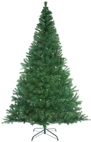 InternetovaZahrada - Umělý vánoční stromeček 240cm + stojan - zelený