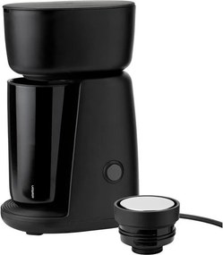 Černý plastový kávovar na filtrovanou kávu 400 ml Foodie – RIG-TIG
