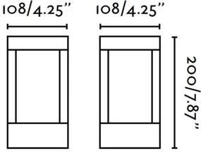 FARO 70755 - LED Venkovní lampa AGRA LED/10W/230V IP54