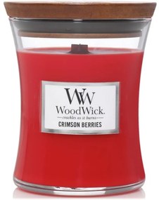 WoodWick – svíčka Crimson Berries (Červená jeřabina) Velikost: malá 85 g