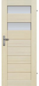 Interiérové dveře Radex dřevěné TOSSA 2S Šířka dveří: 60 cm, Otvírání dvěří: Levé