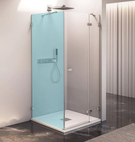 Polysan FORTIS EDGE sprchové dveře bez profilu 1200mm, čiré sklo, pravé
