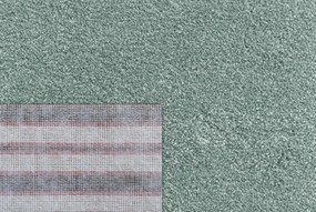 Associated Weavers koberce Metrážový koberec SUSPENSE 27 BARVA: Zelená, ŠÍŘKA: 5 m, DRUH: střižený