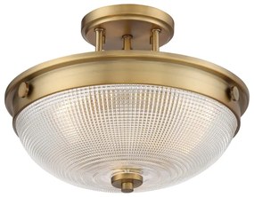 Quoizel QZ-MANTLE-SF-WS - Přisazený lustr MANTLE 2xE27/60W/230V mosaz