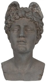 Kameninová busta v antickém stylu Koen – 25x28x48 cm