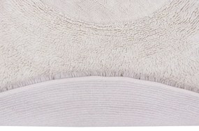 Lorena Canals koberce Vlněný koberec Arctic Circle - Sheep White - 250x250 (průměr) kruh cm