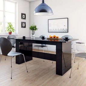 vidaXL Jídelní stůl 180 x 90 x 76 cm dřevotříska [800474] Barva: šedá sonoma