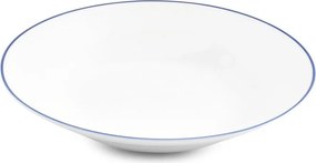 Bílý hluboký porcelánový talíř ø 23 cm Basic White – BonBistro