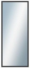 DANTIK - Zarámované zrcadlo - rozměr s rámem cca 50x120 cm z lišty Hliník černá | P05-021 (7005021)