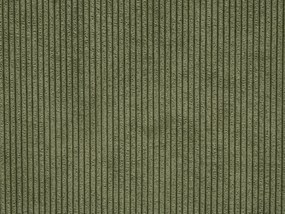 Pravostranná manšestrová lenoška zelená APRICA Beliani