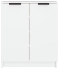 Botník bílý 59 x 35 x 70 cm kompozitní dřevo - Default Title