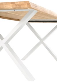 Stůl coner 220 x 100 cm bílý MUZZA