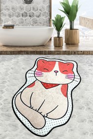 L´essentiel Maison Koupelnová předložka Katze (80 x 100), Vícebarevná