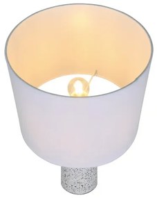 Nordlux - Stolní lampa ANTIGA 1xE27/60W/230V bílá