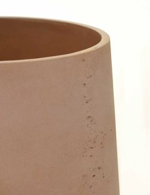 Květináč TROPICO, sklolaminát, výška 29 cm, oranžová