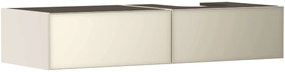 Hansgrohe Xevolos E - Umyvadlová skříňka, 28x137x55 cm, 2 zásuvky, matná béžová/metalická béžová 54323790