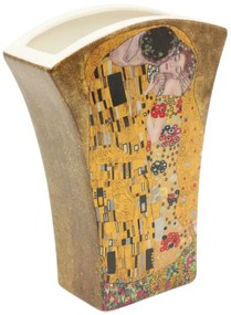 HOME ELEMENTS Porcelánová váza, Klimt Polibek