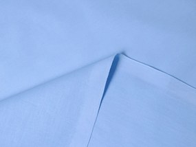 Biante Bavlněné jednobarevné ložní povlečení Moni MOD-509 Nebeská modrá Jednolůžko 140x200 a 70x90 cm