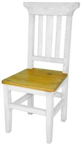 ARTEN Rustikální jídelní židle POPRAD SIL04 - borovice (bílý vosk)