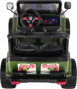Ramiz Dětské terénní auto na baterie Raptor Drifter zelené + ovladač pro dálkové ovládání