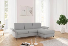 XXXLutz ROHOVÁ SEDAČKA, textil, světle šedá Sit & More - Sedací soupravy - 00014401615K