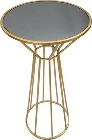 Designový odkládací stolek Hachirou 50 cm zlatý