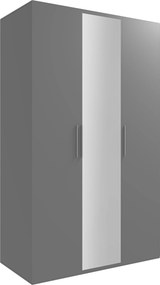 ARK Šatní skříň BURUNDI, Šedá 120 cm