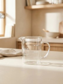 Sinsay - Skleněná kuchyňská odměrka - clear
