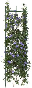 Podpěrné klece pro rajčata 4 ks 116 cm ocel a PP 3281483