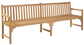 Zahradní lavice 228 cm masivní teakové dřevo,  316624