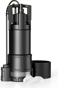 Ponorné čerpadlo Wiltec – 1200 W, 6000 l/h, 7 m (65343)