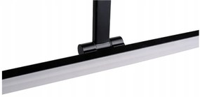 BERGE Nástěnné svítidlo LED do koupelny - 40 cm - 9W černé