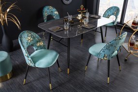 Designová židle Boutique - modrá