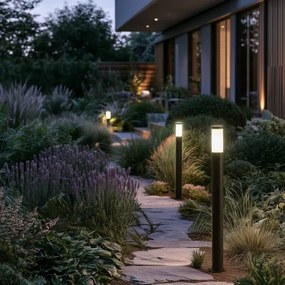 BRILAGI - LED Venkovní lampa ELIA 1xE27/7W/230V 4000K IP44 100 cm antracit