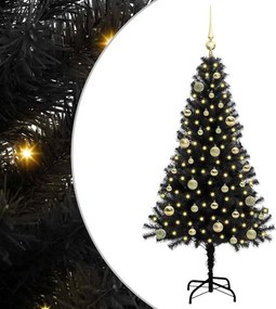 Vánoční stromeček Černá 150 cm PVC 3396469